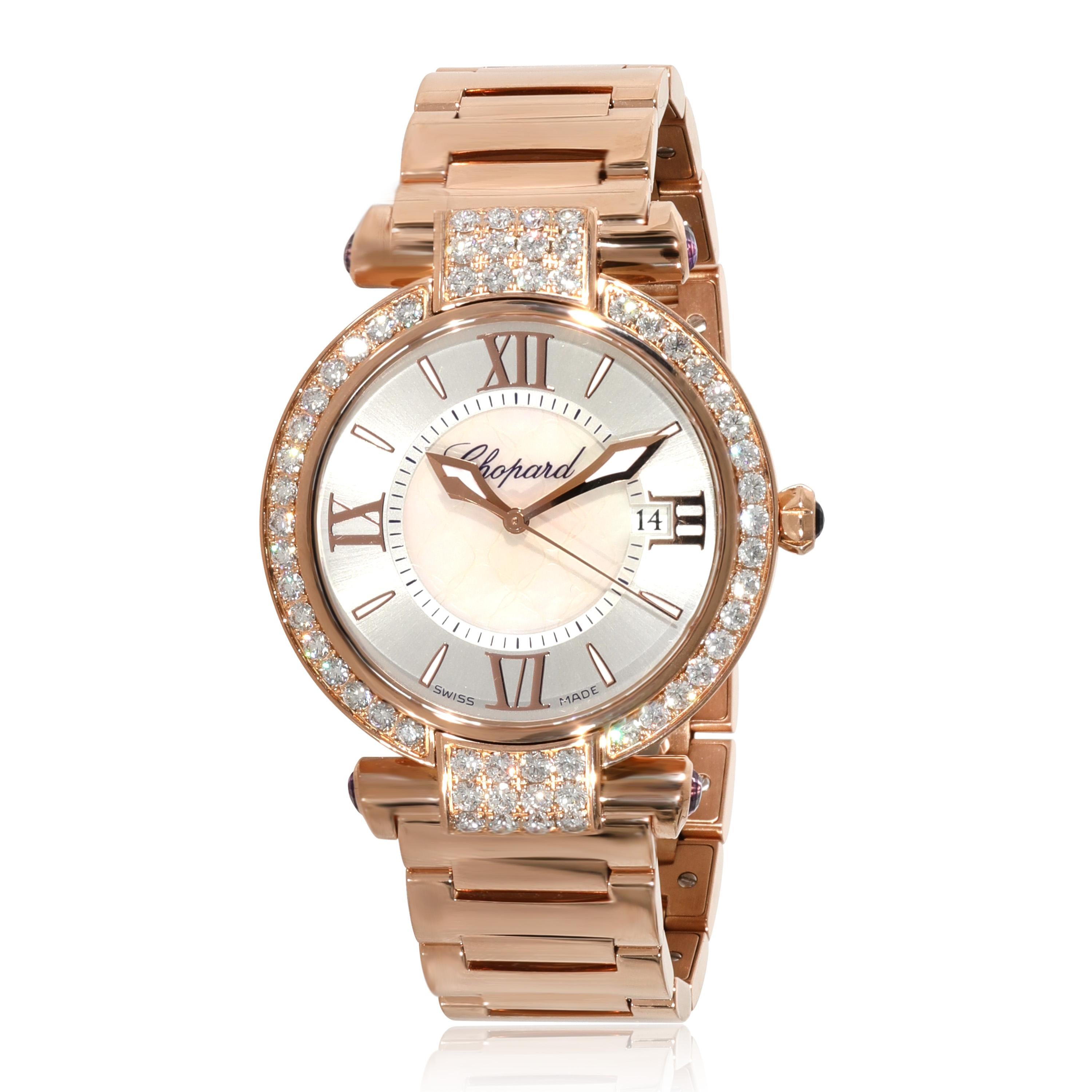 Chopard Imperiale 384221-5004 Unisex Watch in Rose Gold For Sale at 1stDibs