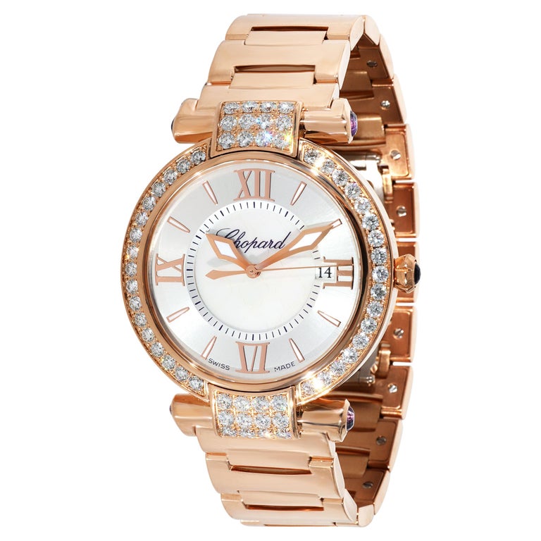 Chopard Imperiale 384221-5004 Unisex Watch in Rose Gold For Sale at 1stDibs