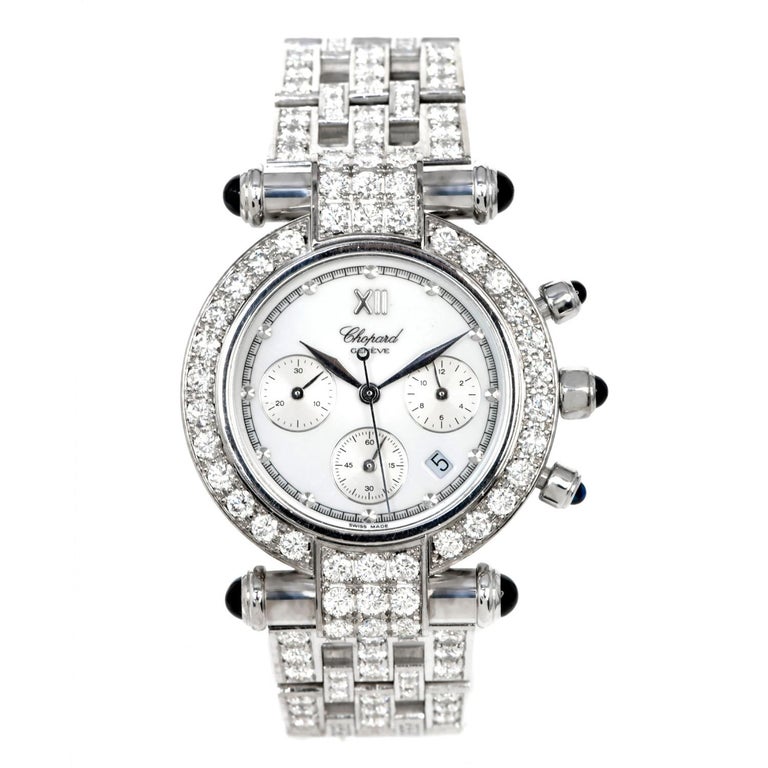 Chopard Imperiale Diamond Cornogragh 18k Gold Watch Refrence 1215 at ...