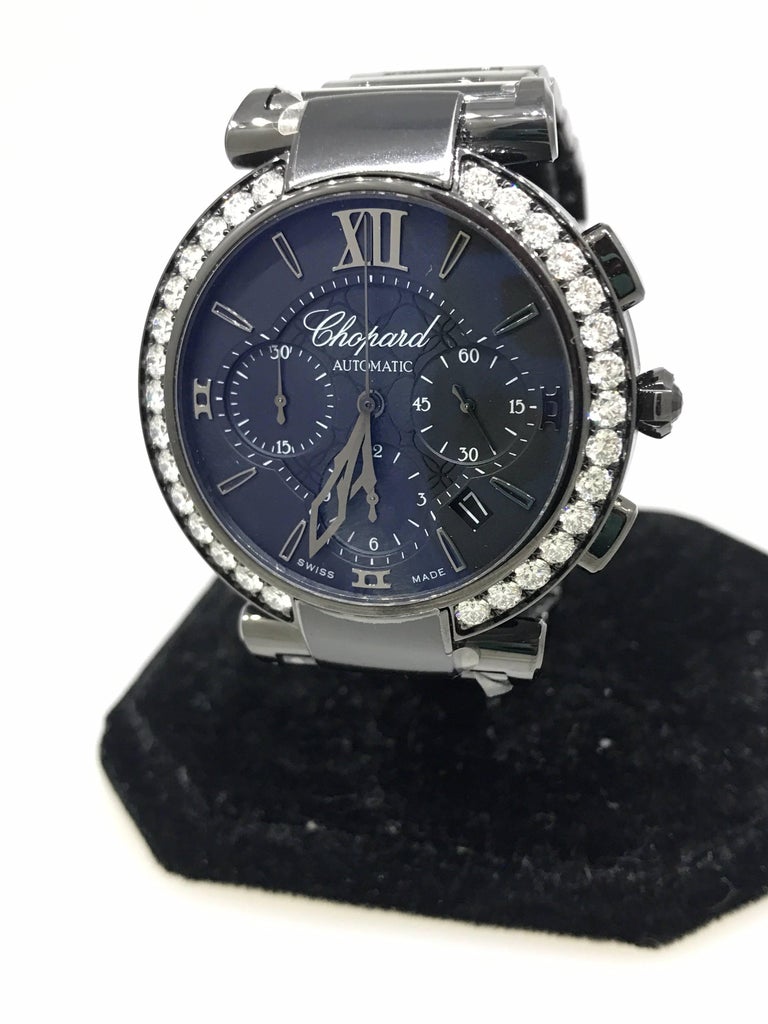 Chopard Imperiale Diamond Bezel Automatic Chronograph Ladies Watch 38/ ...