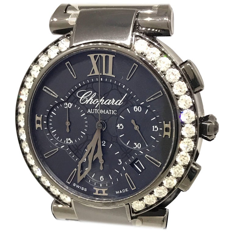 Chopard Imperiale Diamond Bezel Automatic Chronograph Ladies Watch 38/ ...