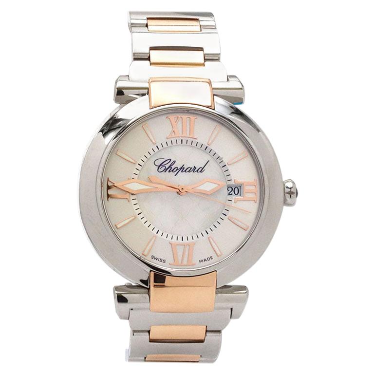 Chopard Imperiale Rose Gold and Stainless Steel Watch at 1stDibs