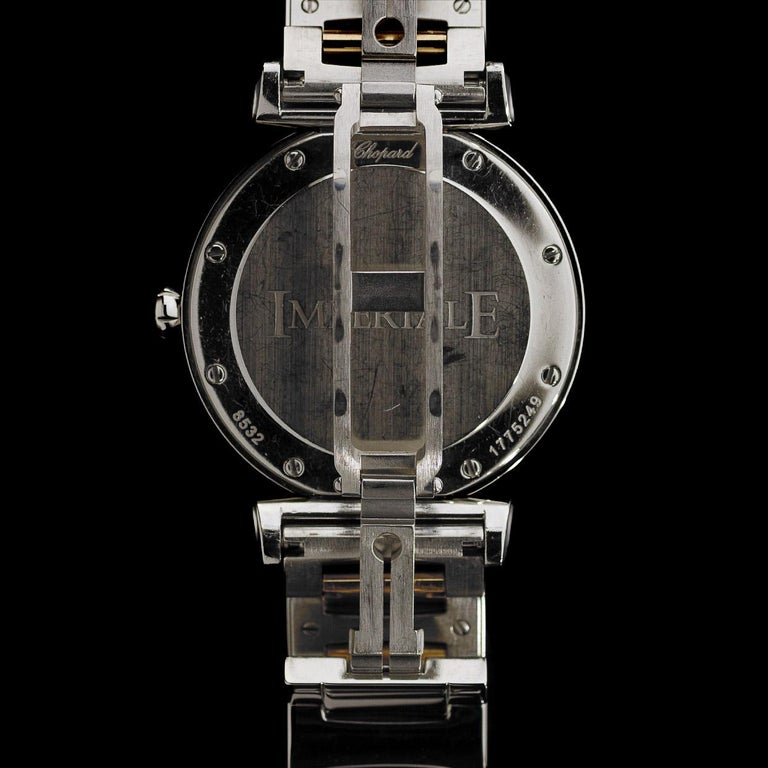 Chopard Imperiale SS Rose Gold Diamond Watch at 1stDibs
