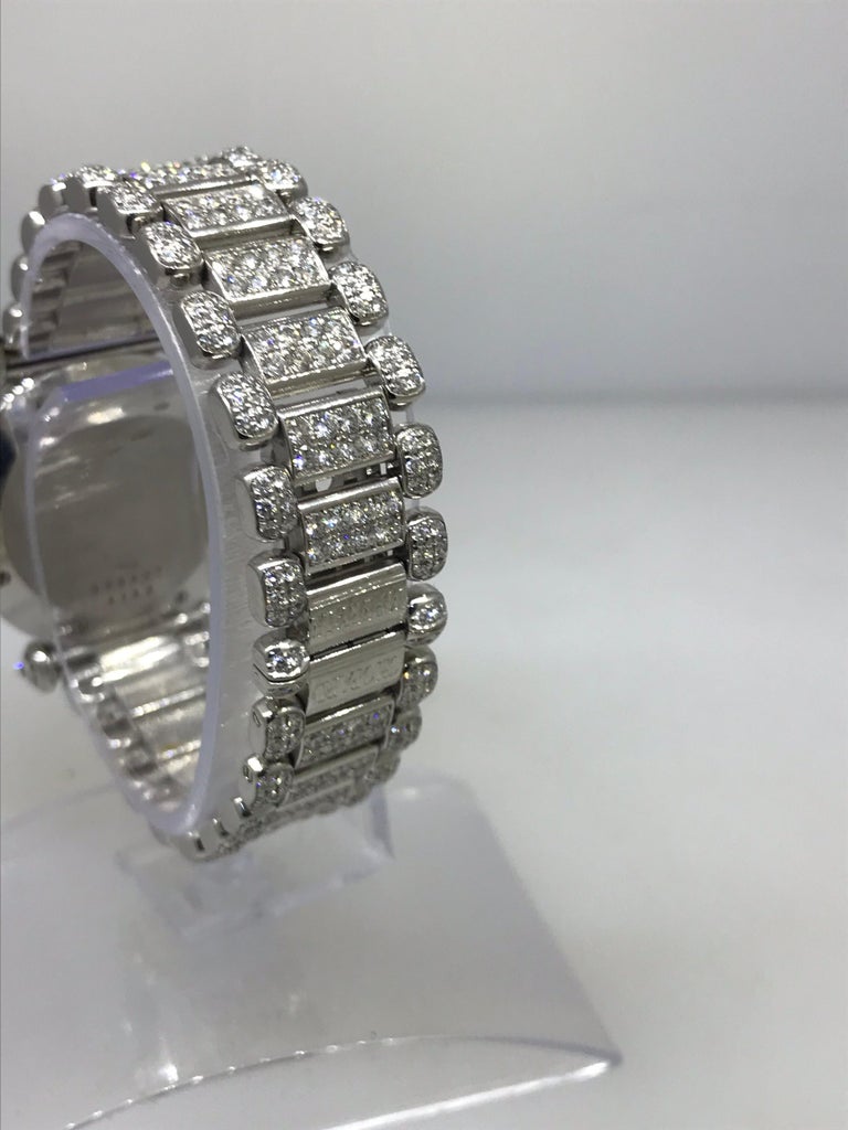 Chopard Imperiale White Gold Pavé Diamond Chronograph Bracelet Ladies ...