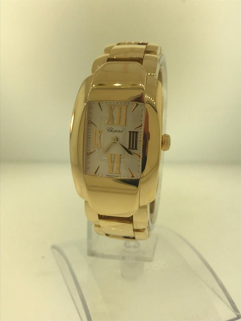 Chopard La Strada 18 Karat Yellow Gold Ladies Bracelet Watch 41/9254 ...