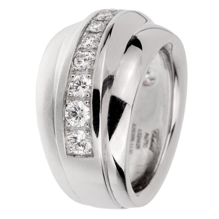 Chopard La Strada Diamond White Gold Ring For Sale at 1stDibs | chopard ...