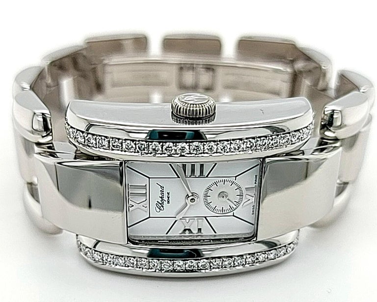 Chopard La Strada Ladies in Steel with Partial Diamond on Bezel For ...