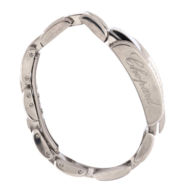 Chopard La Strada Quartz Watch Stainless Steel with Diamond Bezel 24 ...