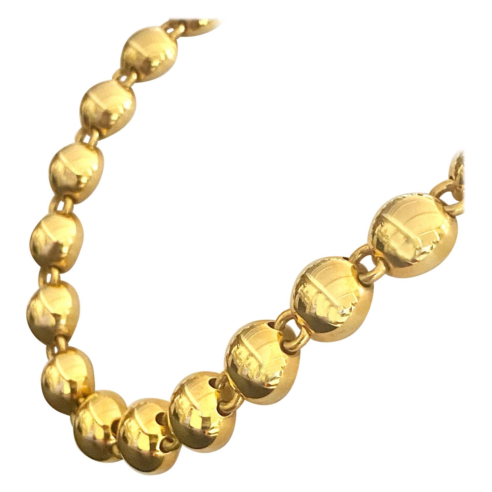 Chopard, "Les Chain" Necklace, Hemispheres at 1stDibs