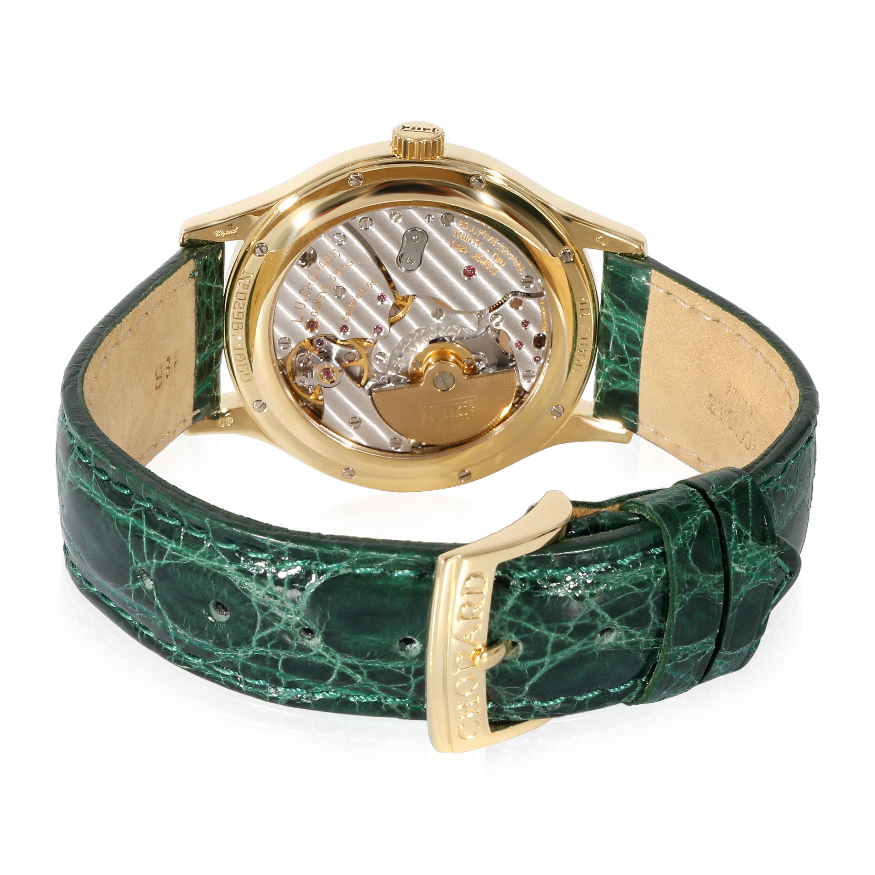 Chopard L.U.C. 16/1860 Men's Watch in 18kt Yellow Gold For Sale at 1stDibs