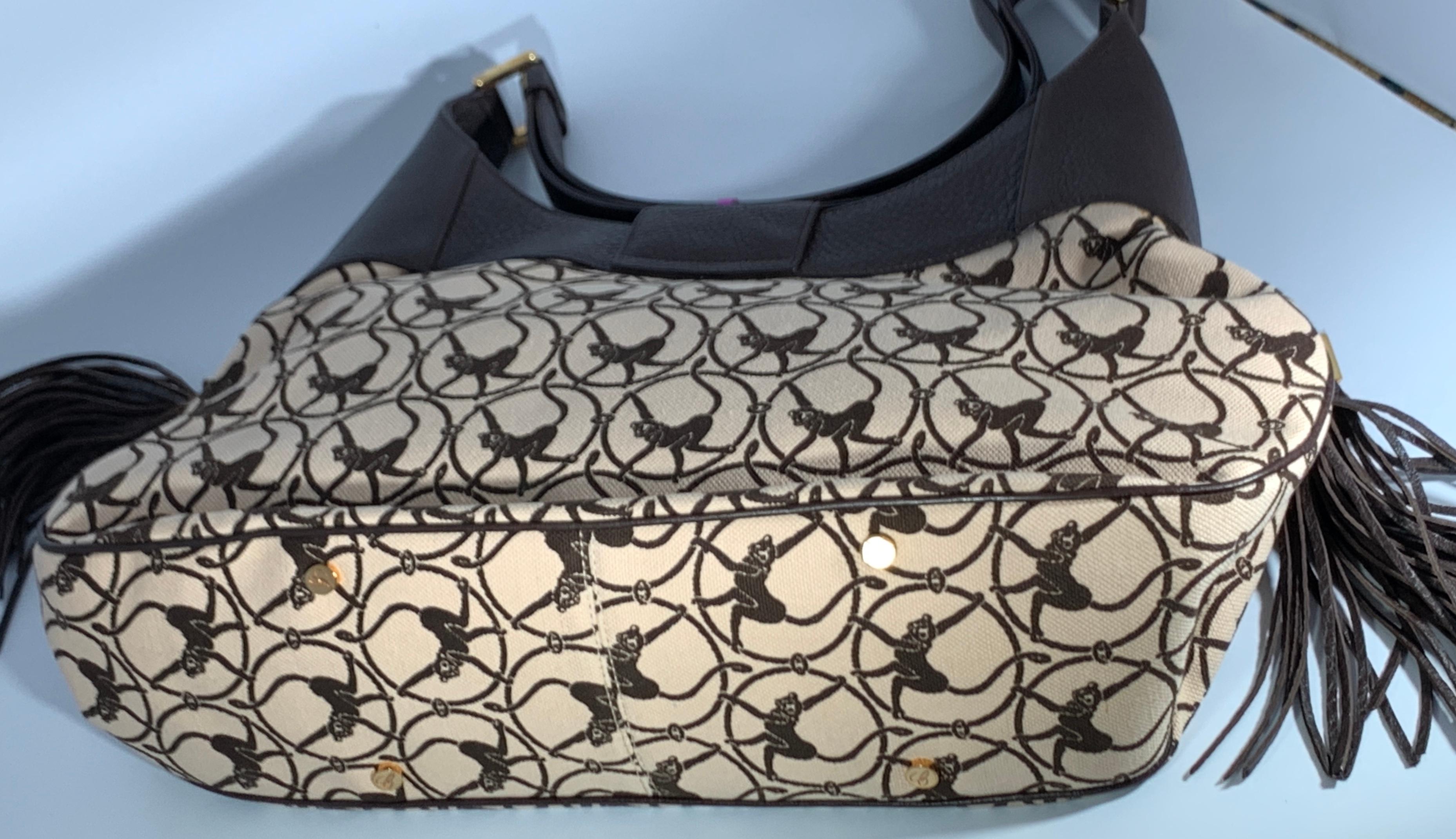 Chopard Madrid Beidge / Camel Color Calfskin and Leather Bag, Brand New ...