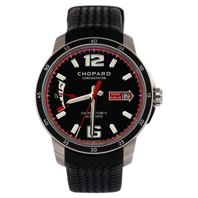 Chopard Mille Miglia GTS Automatic Watch Stainless Steel and Rubber 43 ...