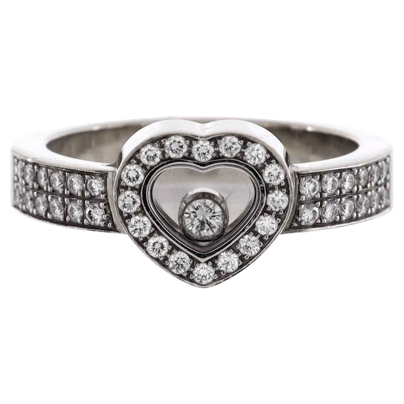Chopard Ice Cube Diamond 18k Gold Band at 1stDibs | ice cube ring ...