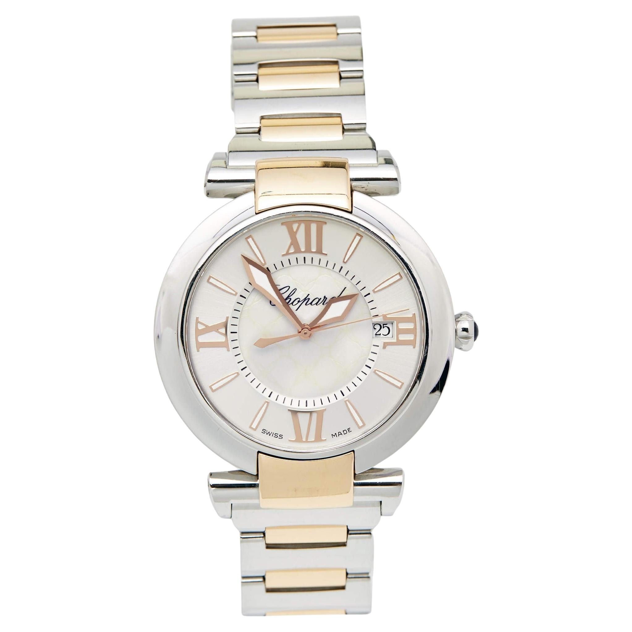 Chopard Women's "La Vie En Rose" Mother of Pearl, Pink Diamond and Ruby ...