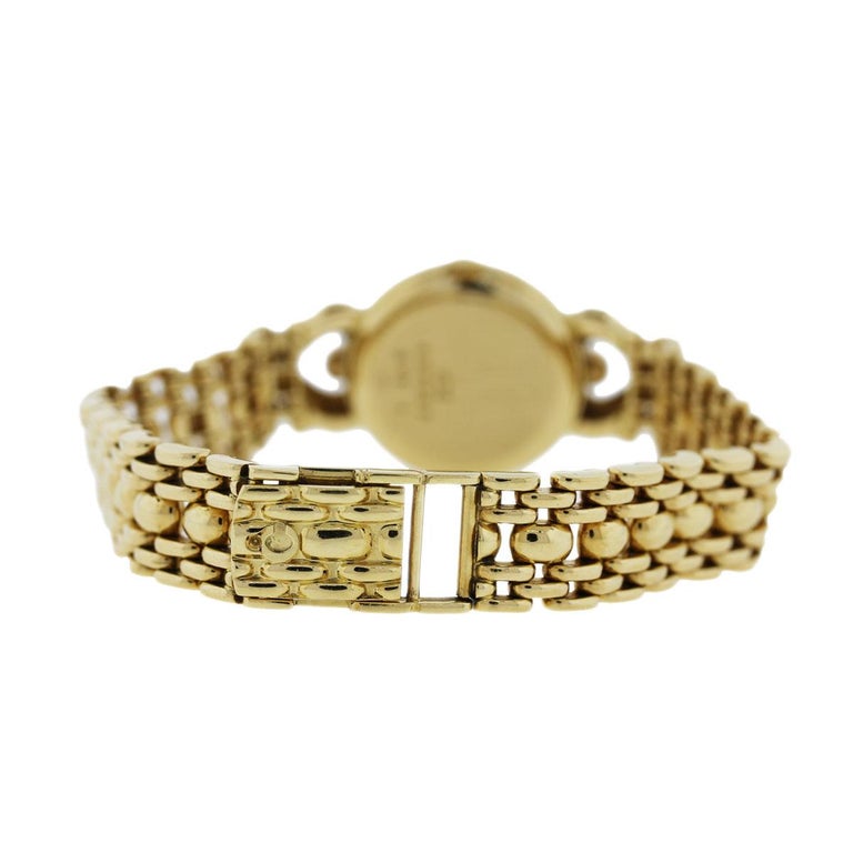 Chopard Mother of Pearl Diamond Dial 18 Karat Watch in Stock For Sale ...