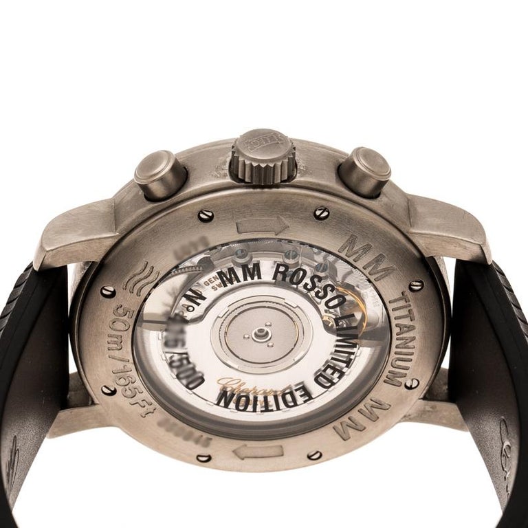 Chopard Red Titanium Mille Miglia Rosso Limited Edition Men's ...