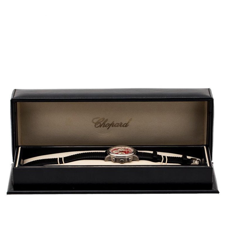 Chopard Red Titanium Mille Miglia Rosso Limited Edition Men's ...