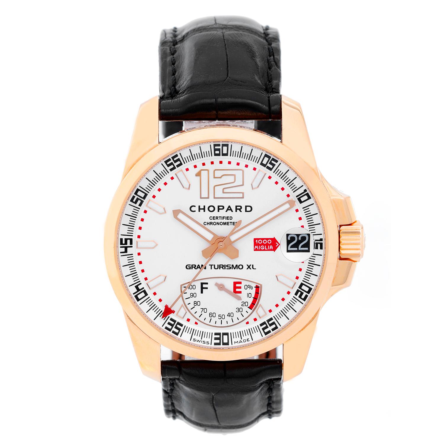 Chopard Rose gold Gran Turismo XL Automatic Wristwatch Ref 161272-5001 ...