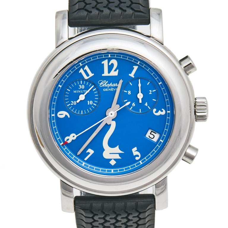 Chopard Stainless Steel Rubber Godolphin Edition 8900 Women's ...