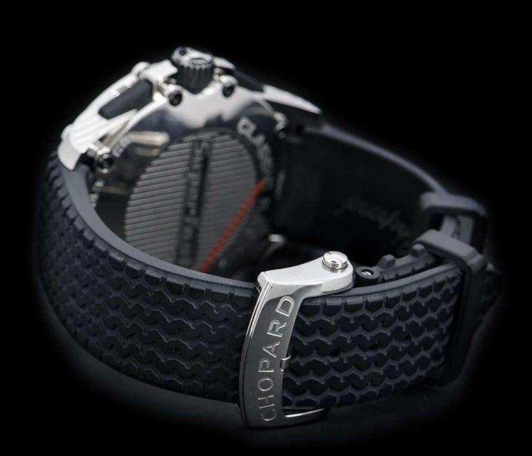 Chopard Superfast Classic Stainless Steel Black Dial Racing Watch at ...