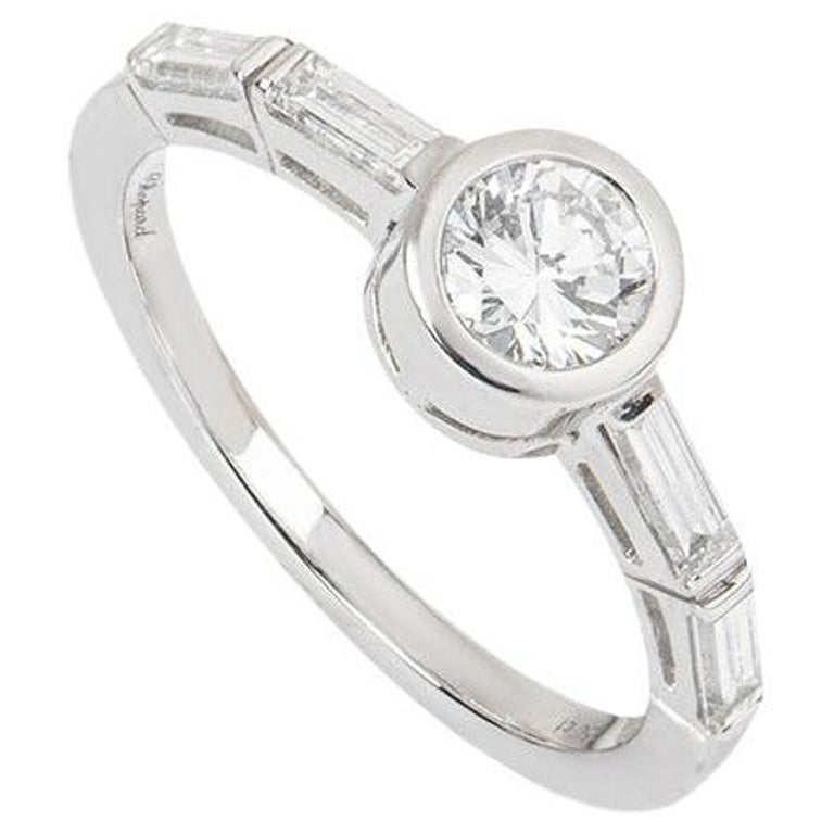 Chopard White Gold Diamond Engagement Ring 82/3948-1110 For Sale at 1stDibs