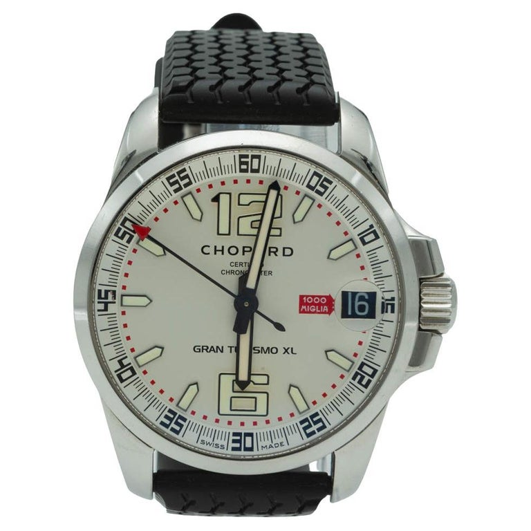 Chopard White Mille Miglia Gran Turismo XL Limited Edition Automatic ...