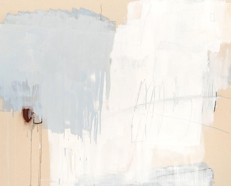 Chris Brandell - Blue and Sienna by Chris Brandell, Large Contemporary ...