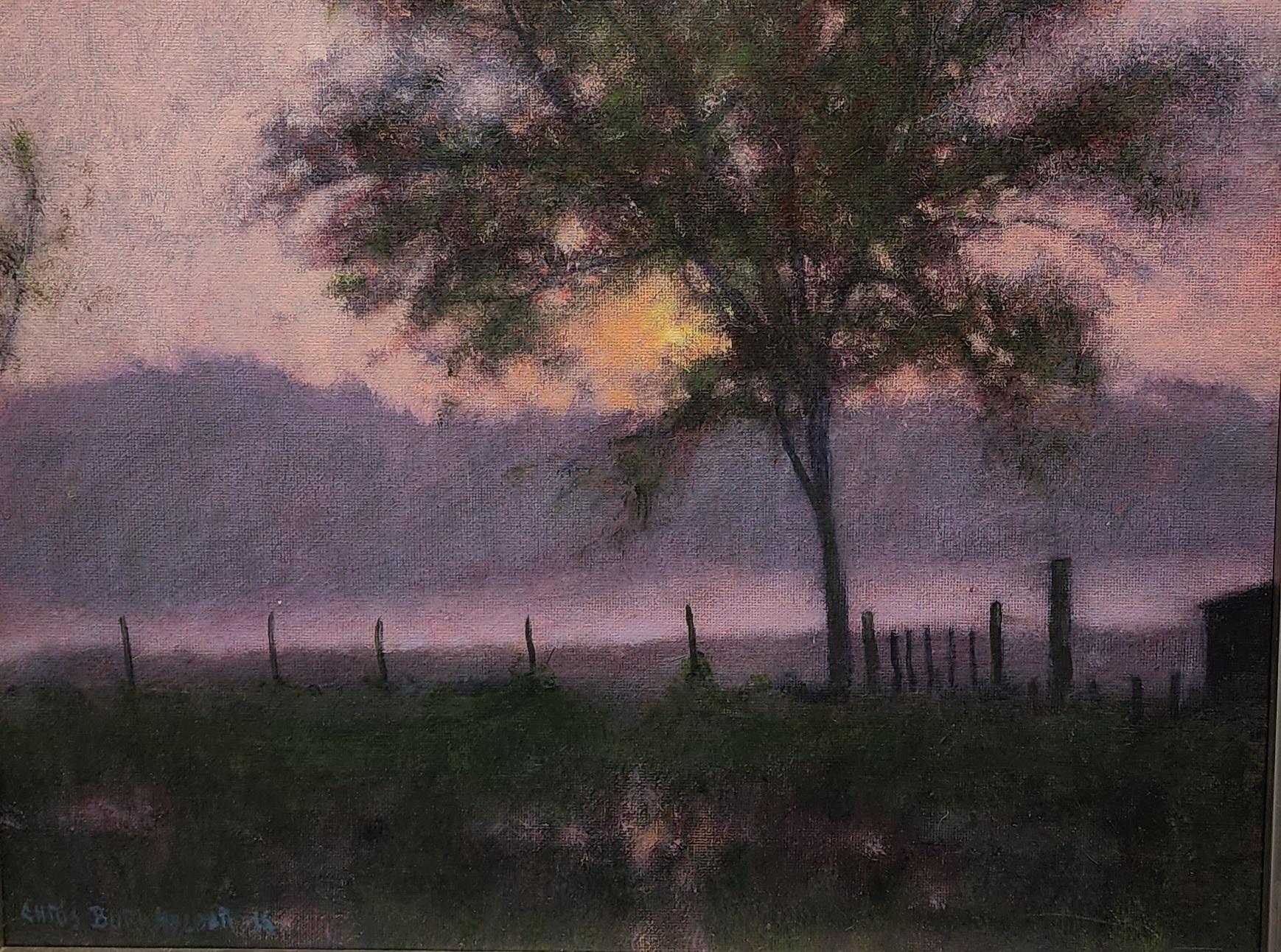 Chris Burkholder - Possum Walk Morning, American Luminism, Texas ...