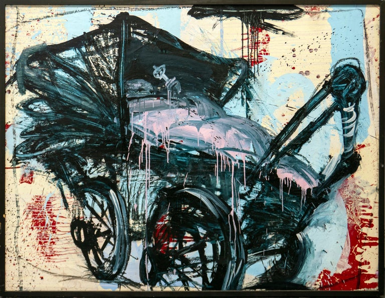 Chris Burns - 'PORTRAIT OF THE ARTIST AS A BABY', 2009 Oil on canvas ...