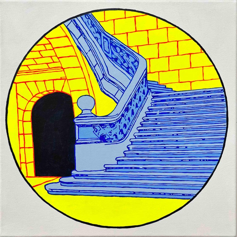 Chris Cascio - "Untitled (Doorway Under Grand Staircase)" Contemporary ...