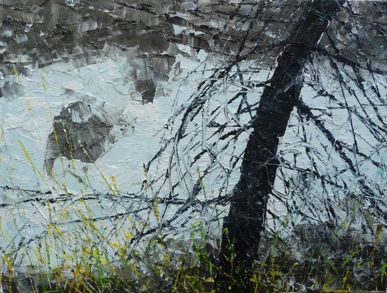 Chris Charlebois - "Mishap" Oil Painting For Sale at 1stDibs