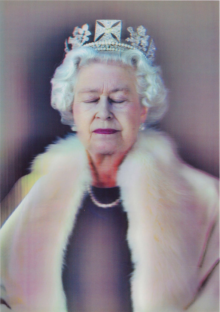 Chris Levine - Lightness of Being -- Print, Lenticular, Queen, Pop Art ...