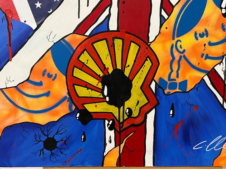 Chris Pegg - Donald Duck Shell Cartoon Contemporary Pop Art by British ...