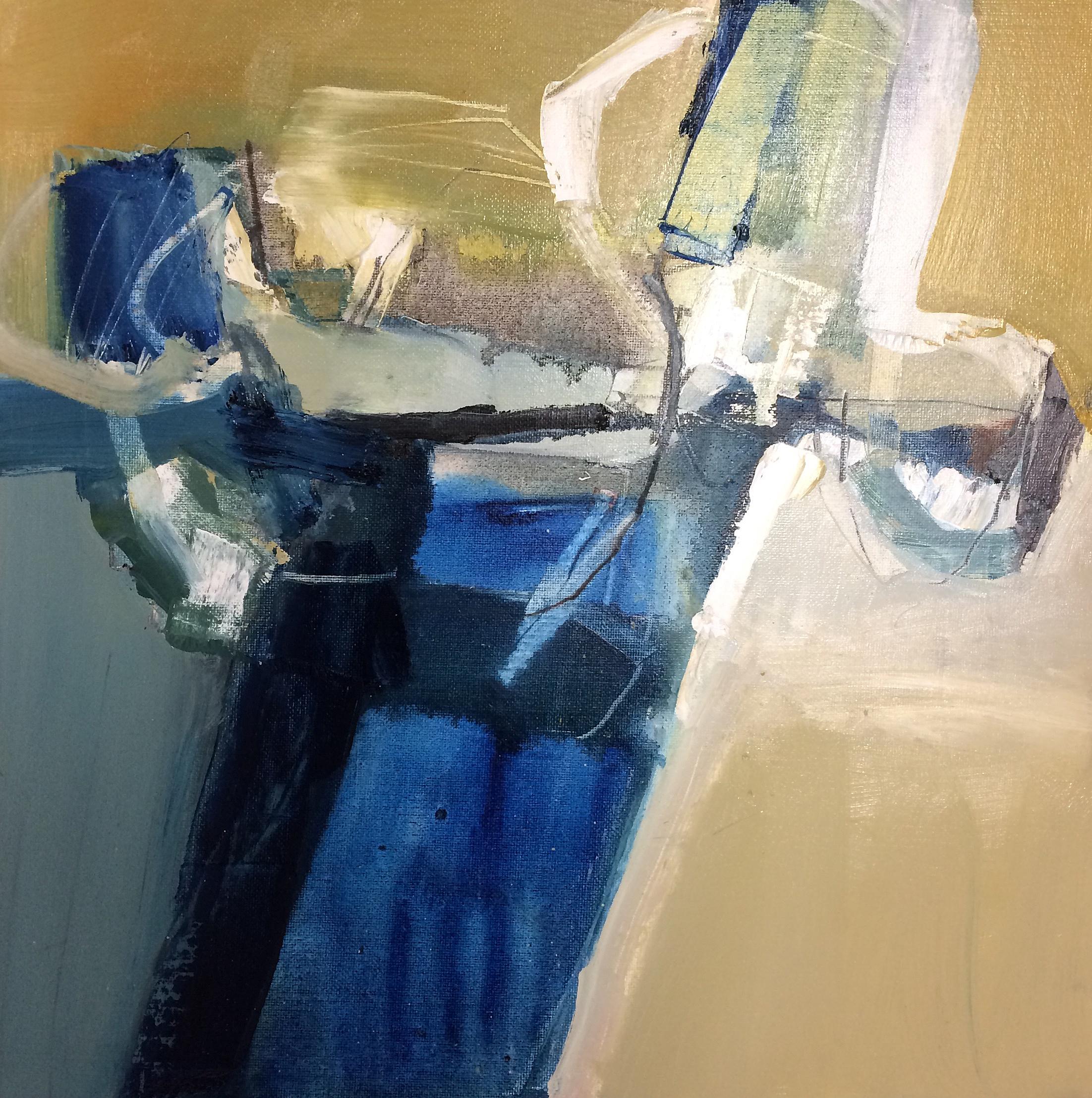 Chris Sims - The Letting Go: Gestural Abstract Landscape Oil Painting ...