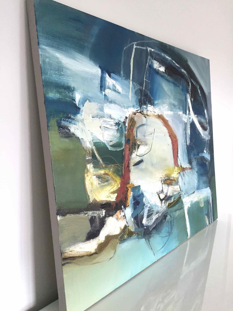 Chris Sims - The Letting Go: Gestural Abstract Landscape Oil Painting ...