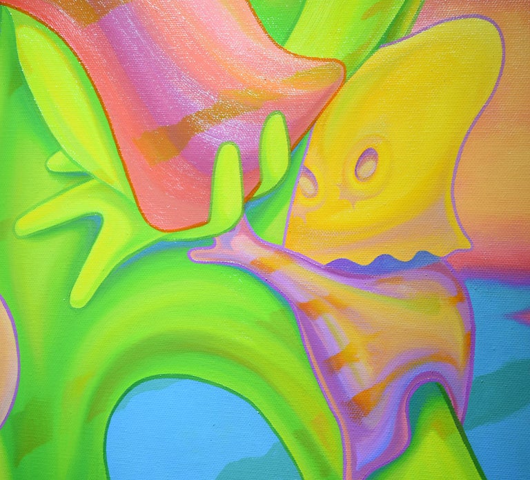 Chris Tan - Hand In Hand To Build Trust and Connections. Painted In Pop ...