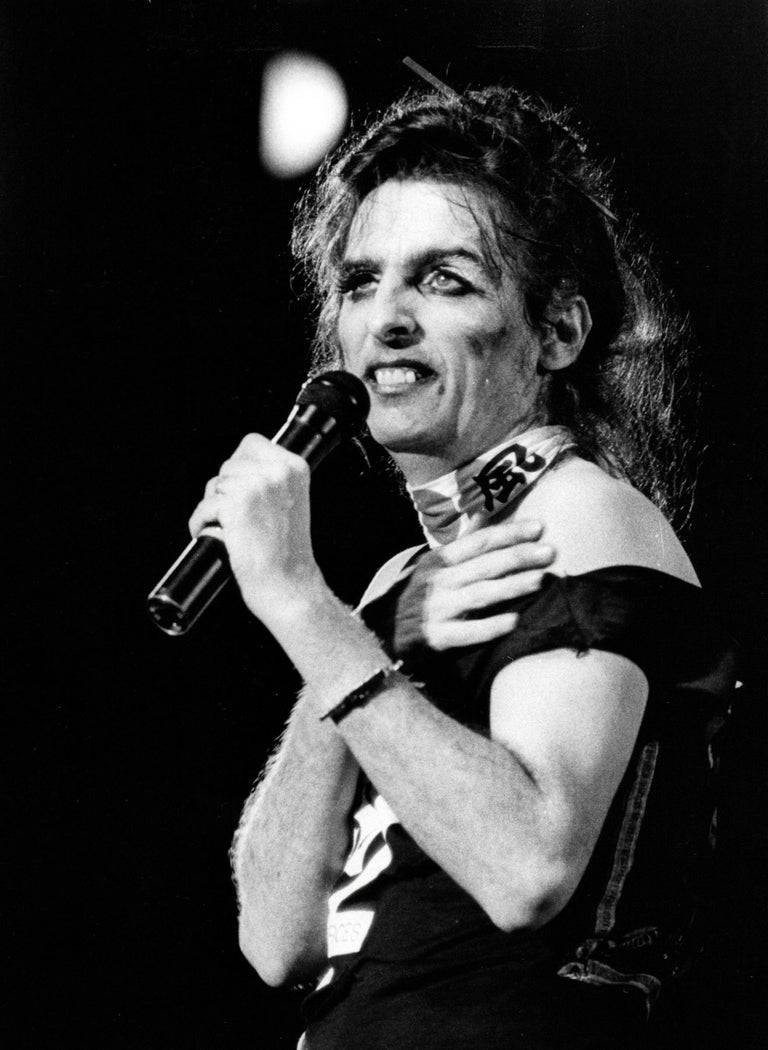 Chris Walter - Alice Cooper Singing in Full Makeup Vintage Original ...