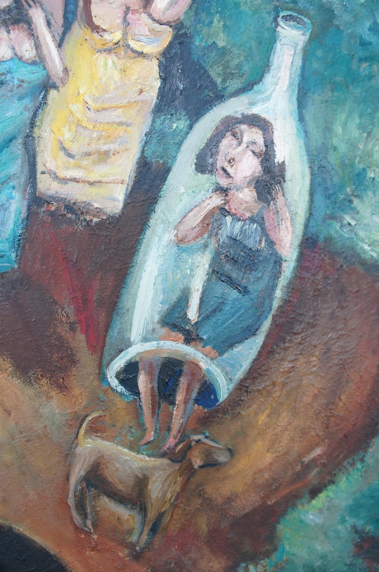 Christ Judging the Ancient Gentiles by Tom Keesee Expressionism Oil ...