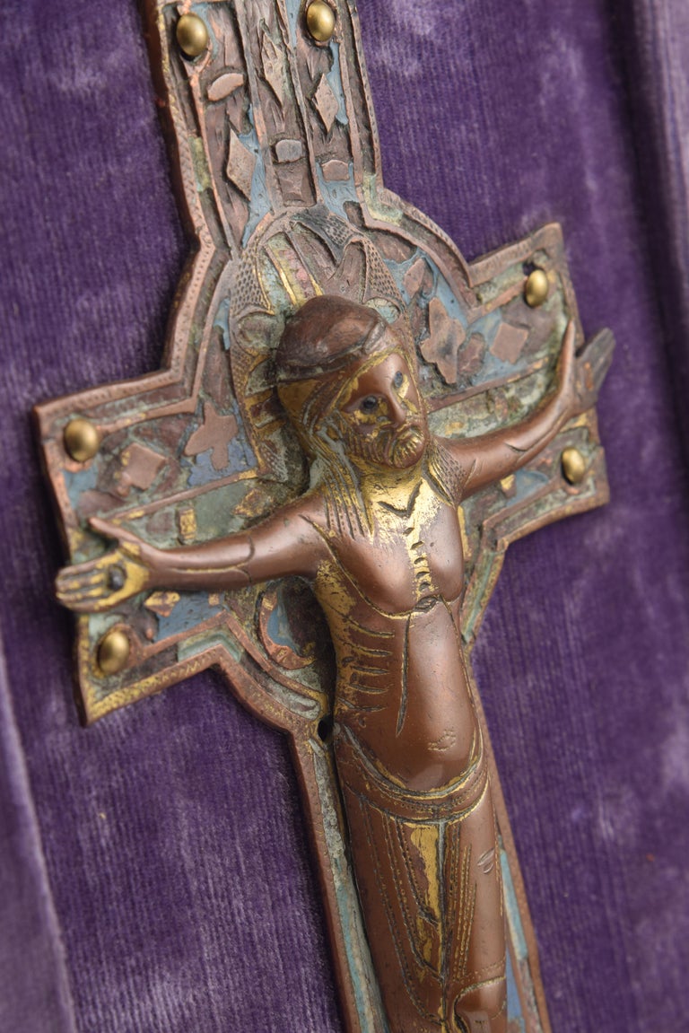 Christ on Cross, 'Corpus Christi', Enamel, Copper, Limoges, 12th-13th ...