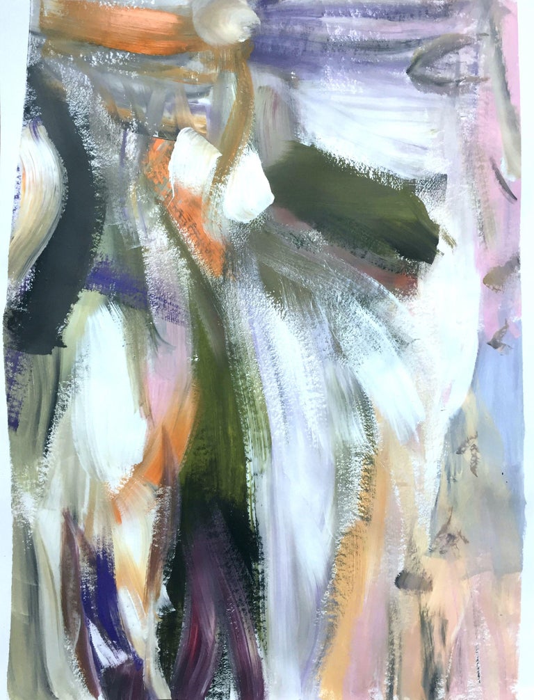 Christel Haag - Autumn Crocus, Painting, Acrylic on Paper For Sale at ...