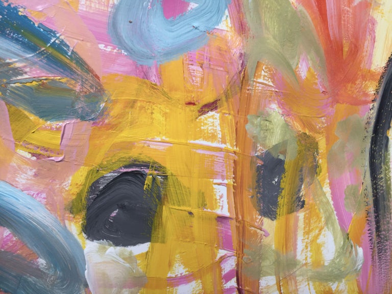 Christel Haag - Falling in Love (with his Voice) 2, Painting, Acrylic ...