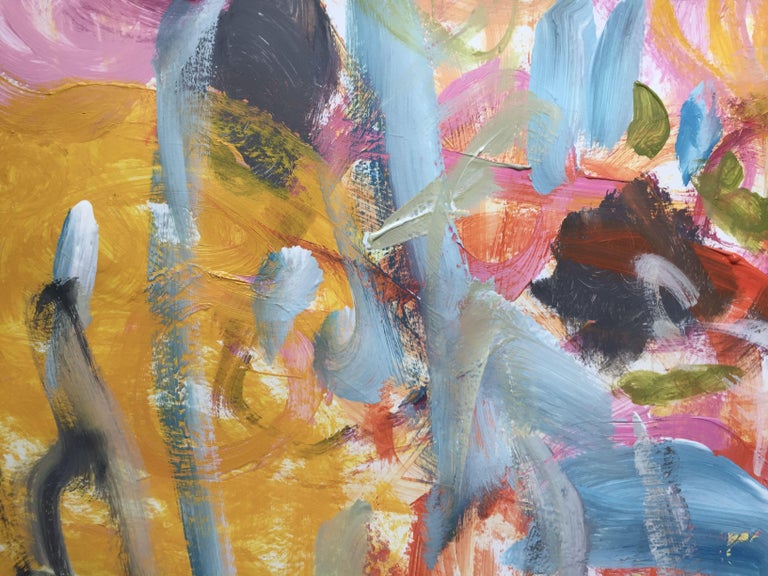 Christel Haag - Falling in Love (with his Voice) 2, Painting, Acrylic ...