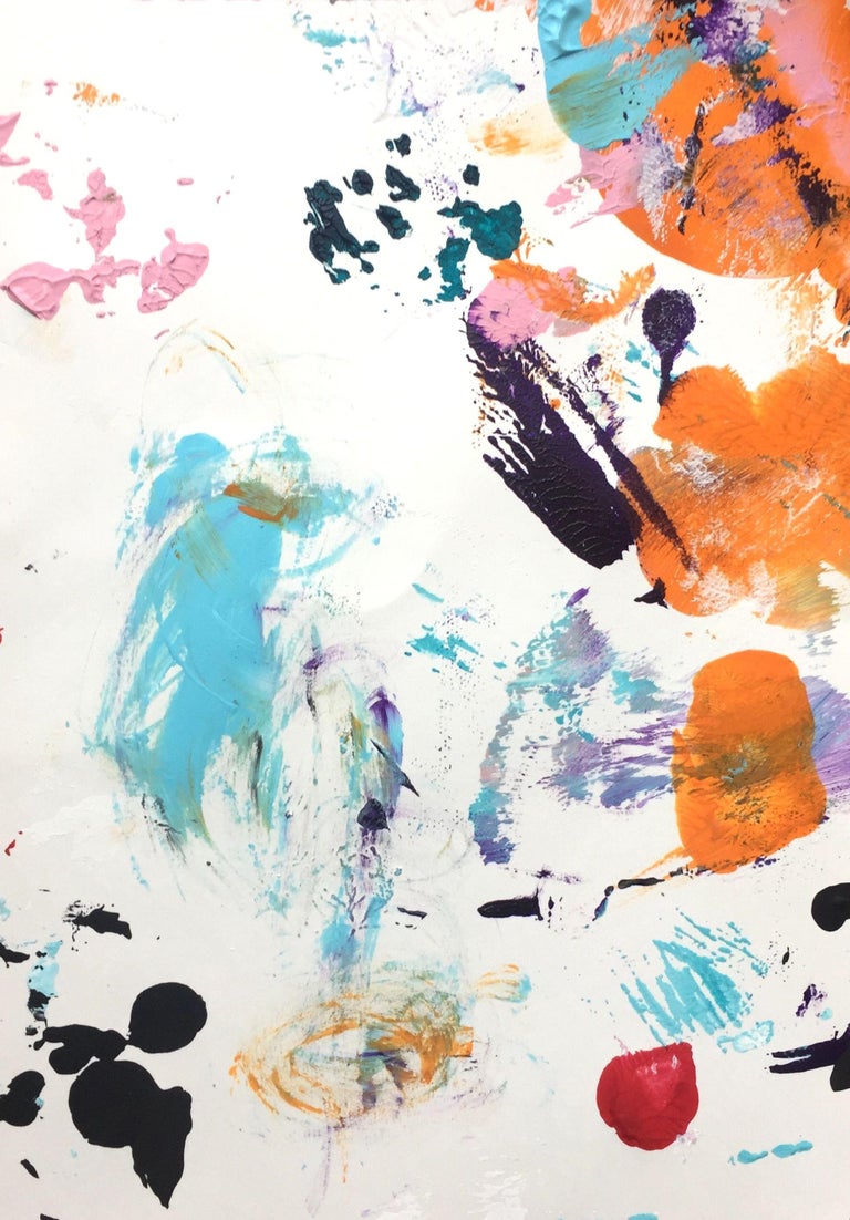 Christel Haag - Playful Days 2, Painting, Acrylic on Paper For Sale at ...