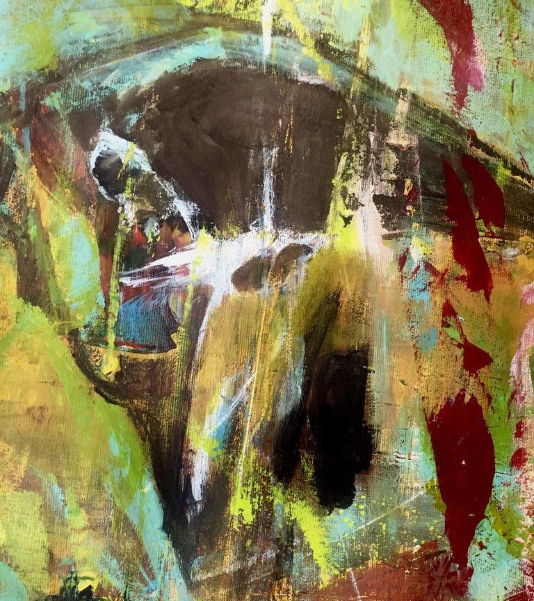 Christel Haag - Wanderlust, Painting, Acrylic on Canvas For Sale at 1stDibs
