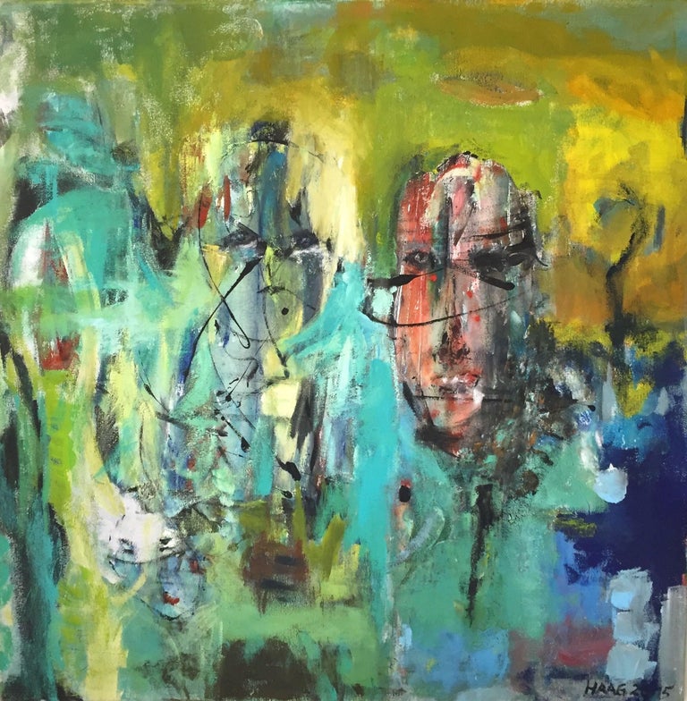 Christel Haag - Where are You, Painting, Acrylic on Canvas For Sale at ...