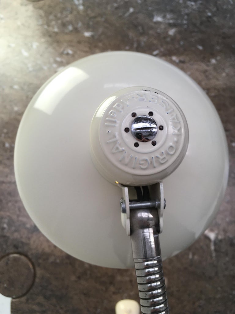 Christian Dell Kaiser Idell 6740 Task Lamp with Clamp, Germany, 1930s at 1stDibs