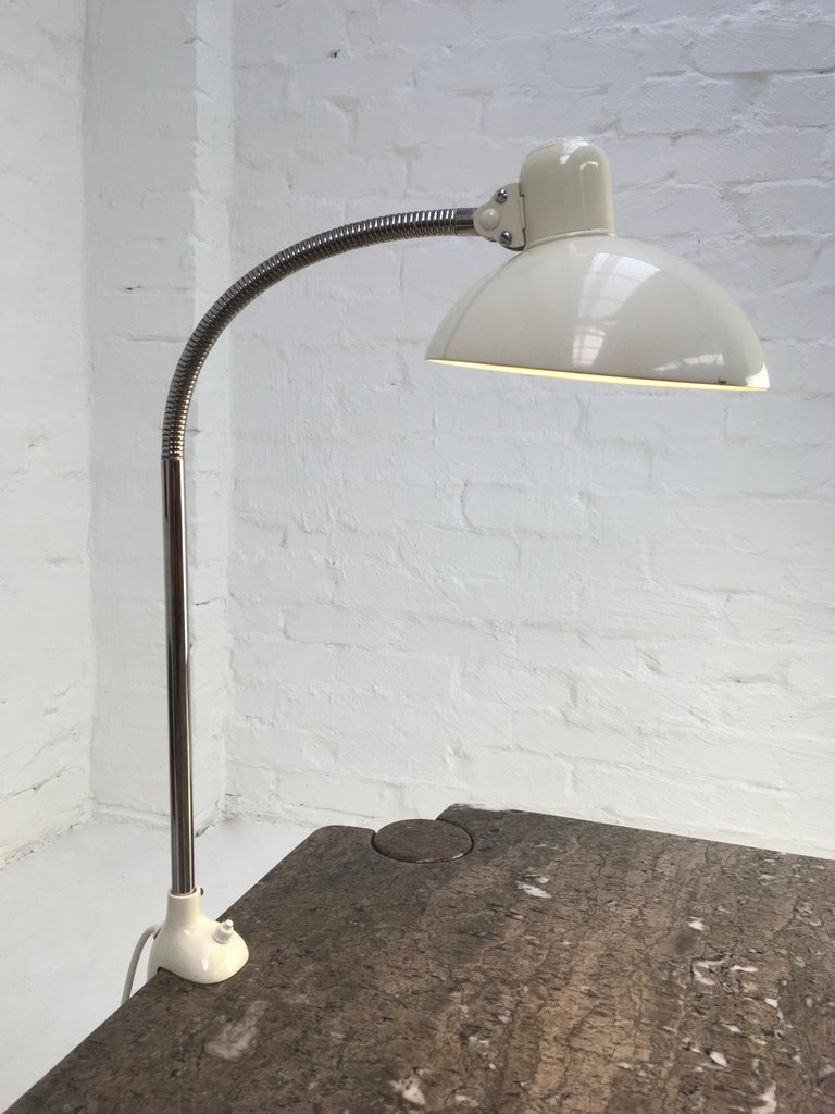 Christian Dell Kaiser Idell 6740 Task Lamp with Clamp, Germany, 1930s at 1stDibs