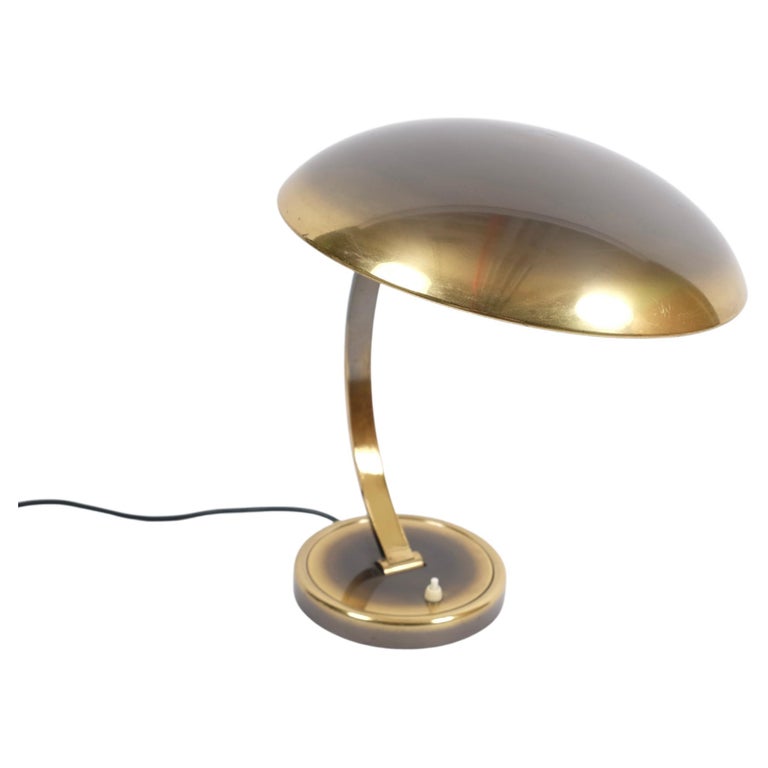 Lampe de bureau Christian Dell Kaiser Idell modèle 6751 en laiton En ...