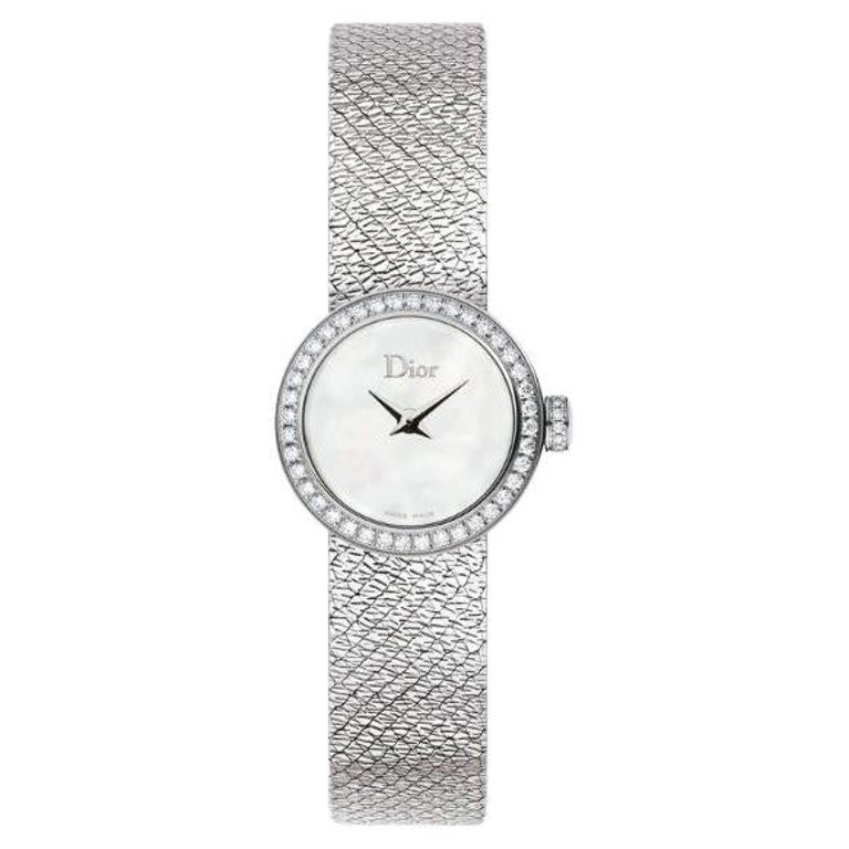 Christian Dior Ø 19 mm, Quartz Movement LA MINI D DE DIOR SATINE For ...