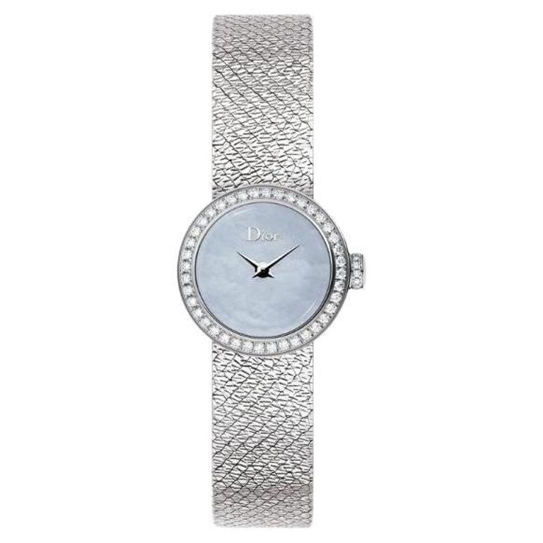 Christian Dior Ø 19 mm, Quartz Movement LA MINI D DE DIOR SATINE For ...